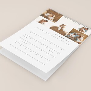 2025 Custom Wall Calendar | Minimalistic Design | Printed & Shipped - Etsy
