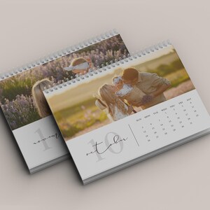 2025 Custom Desk Calendar | Elegant Design | Printed & Shipped - Etsy