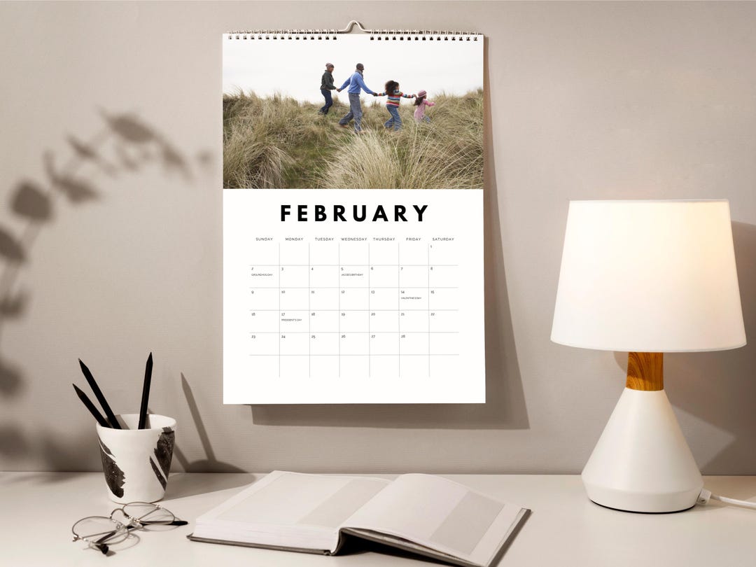 2026 Custom Wall Calendar | Simplistic Design | Printed & Shipped - Etsy