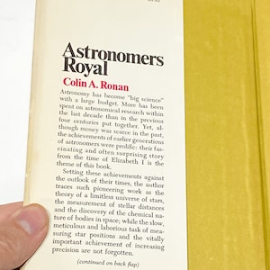 Astronomers Royal - Colin Ronan - Lives and Discoveries of the Builders ...