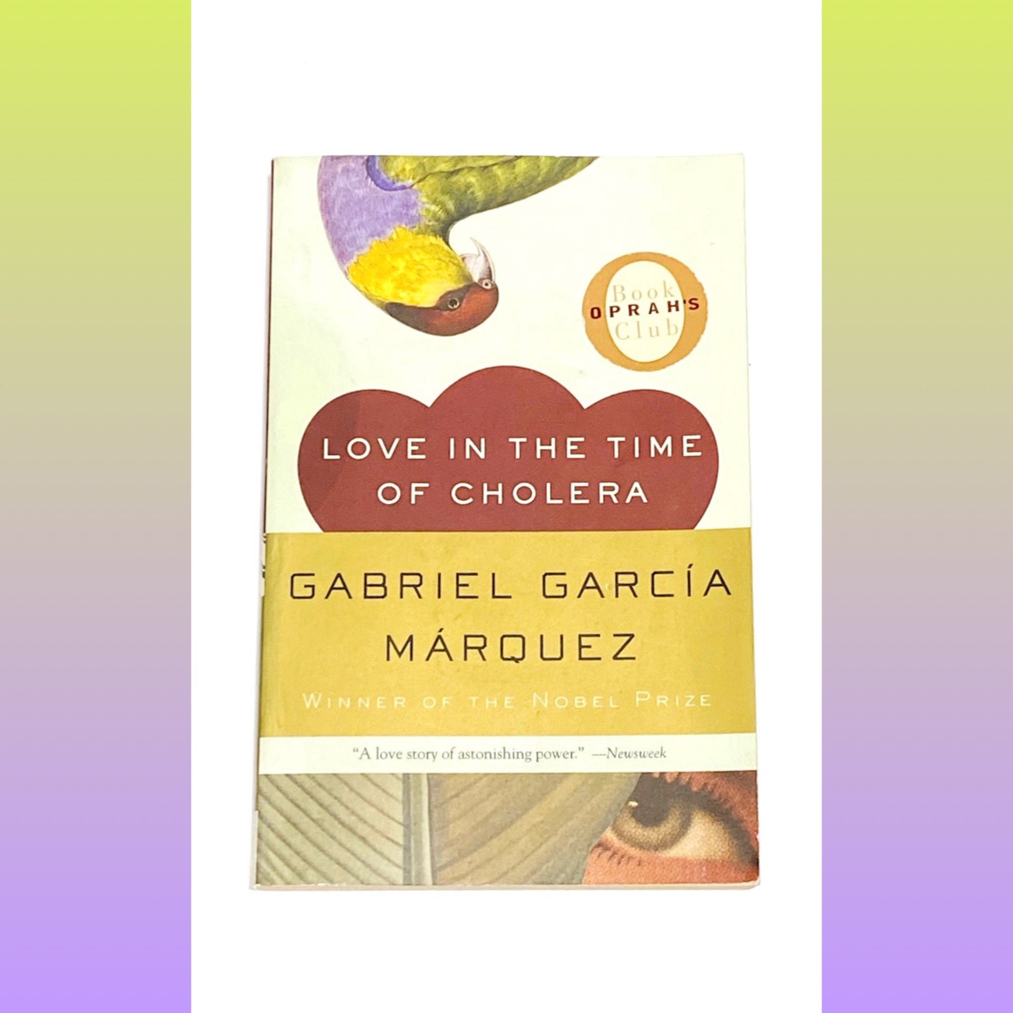 Love In The Time Of Cholera Book