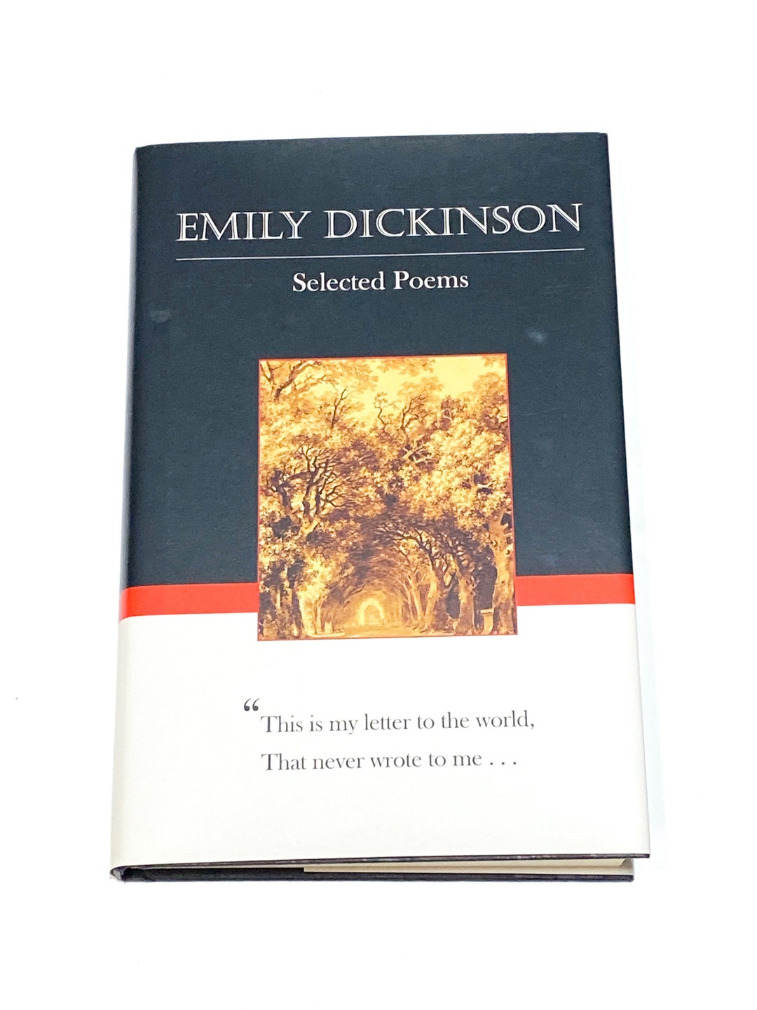 Emily Dickinson - Selected Poems - Vintage Hardcover Poetry Book - Very ...