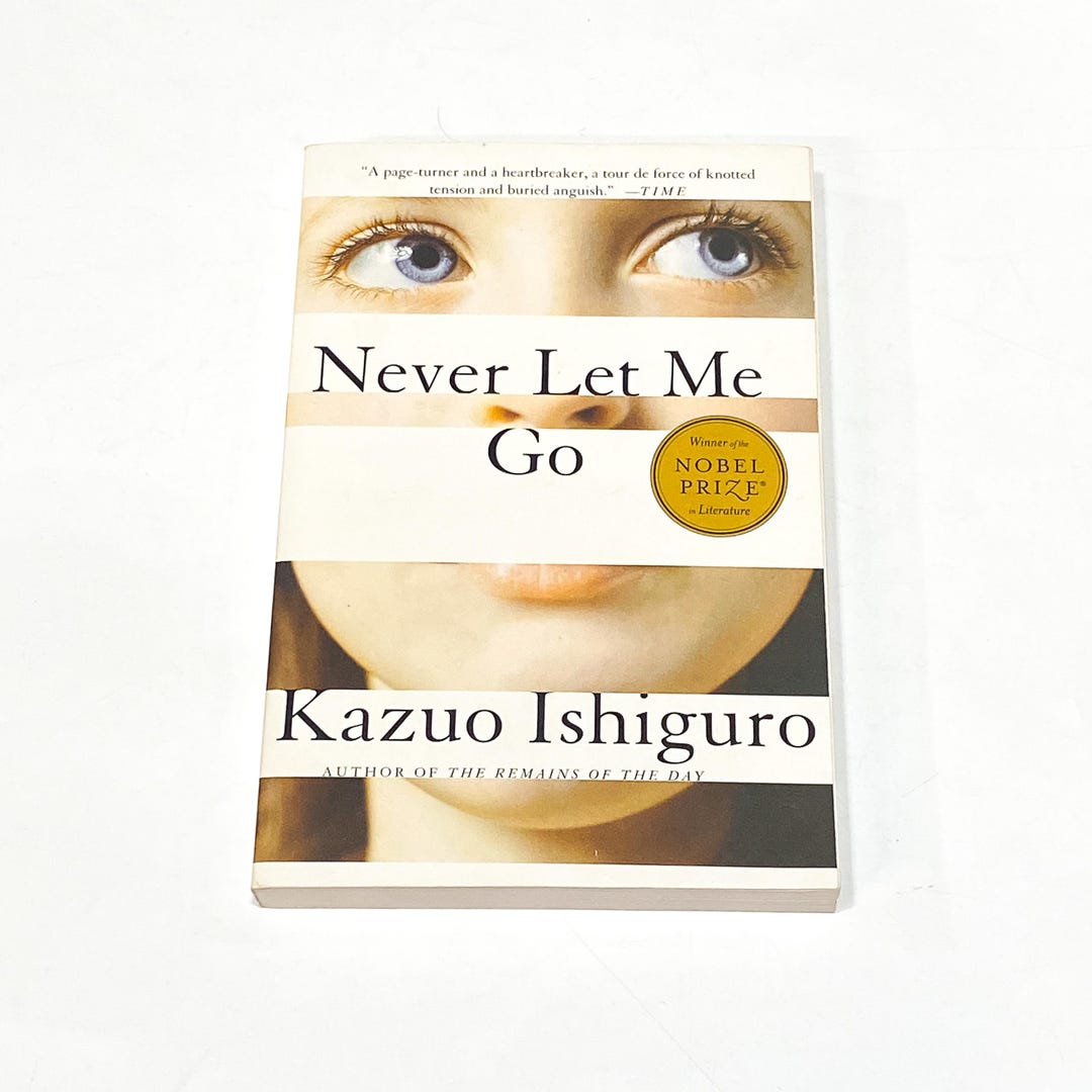 Never Let Me Go - Kazuo Ishiguro - Vintage Paperback Book - Gift for ...