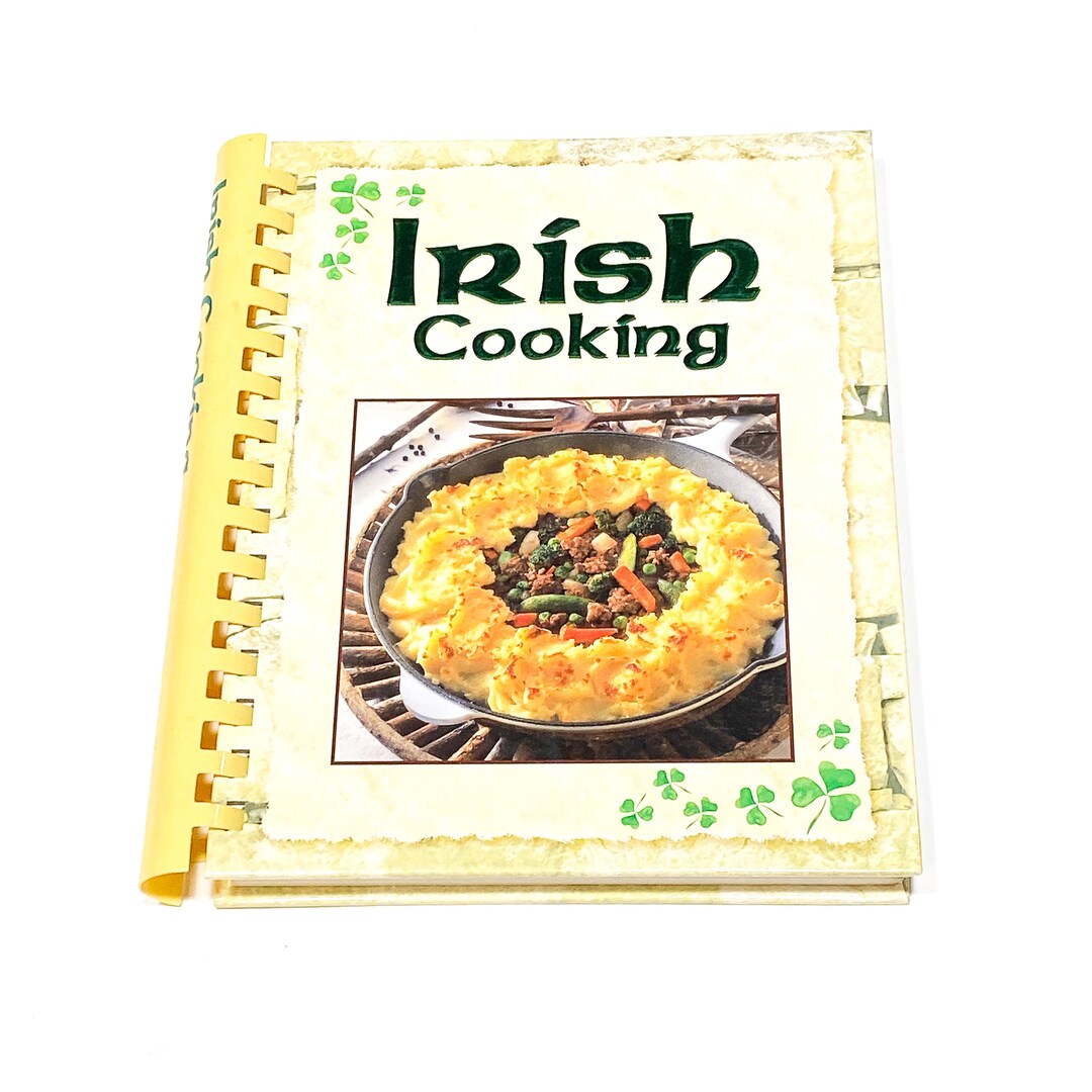 Irish Cooking Vintage Cookbook - Classic Recipes - Retro Kitchen Decor ...