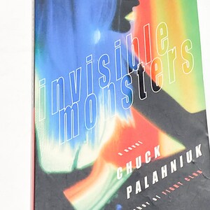 Fight Club & Invisible Monsters by Chuck Palahniuk Vintage Paperback Book Lot of 2 Very Good ...
