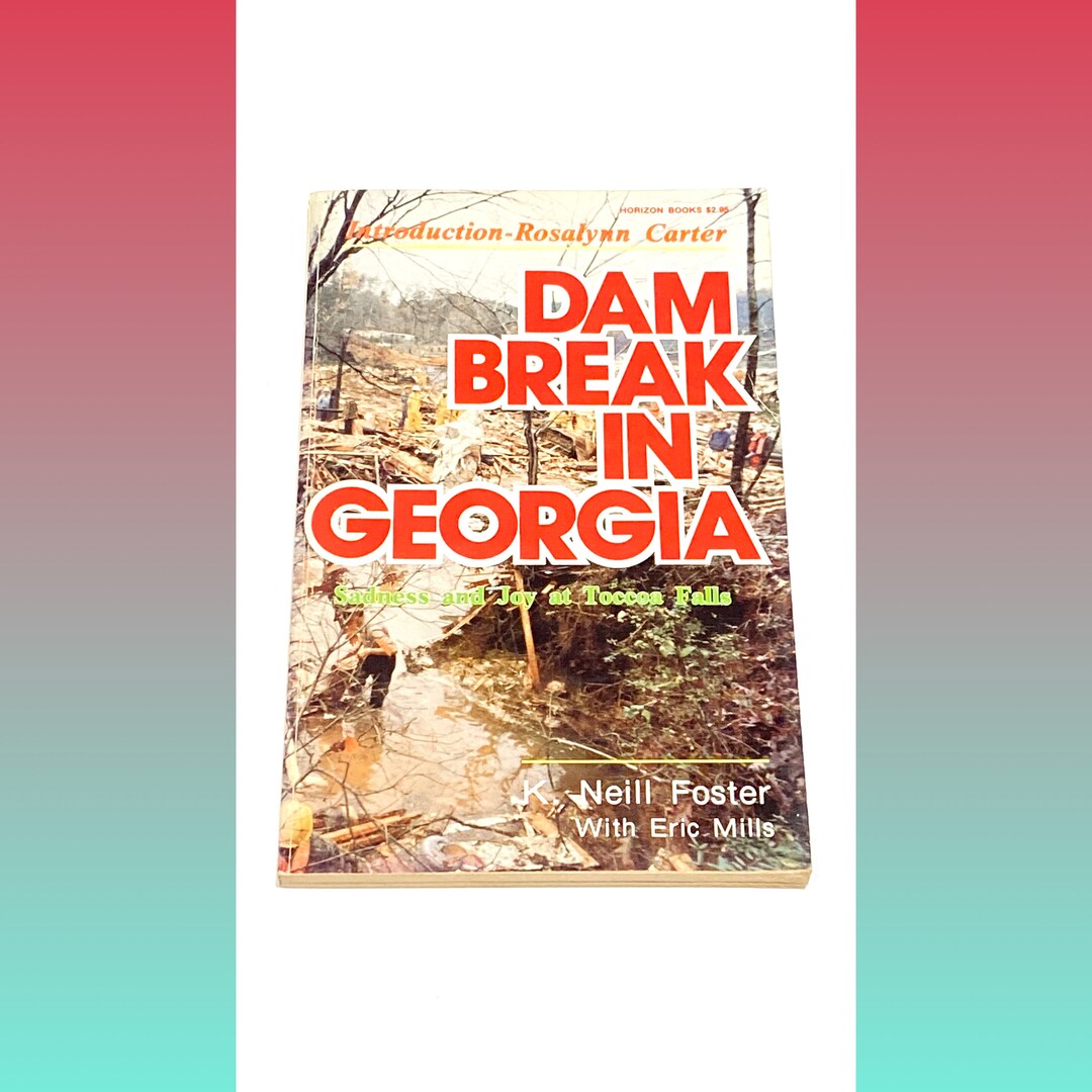 Dam Break in Georgia - Neill Foster - Georgia History Book - Vintage ...