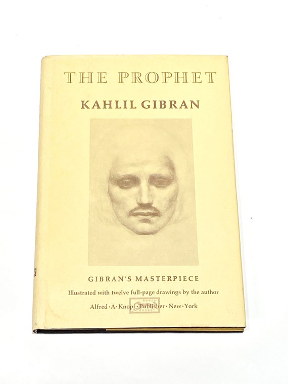 The Prophet Kahlil Gibran Vintage Hardcover Book Poetry - Etsy