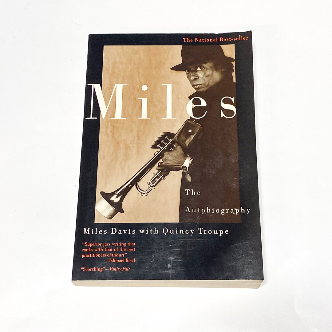 Miles Davis Autobiography - Jazz Memoir - Classic Jazz Music Book ...