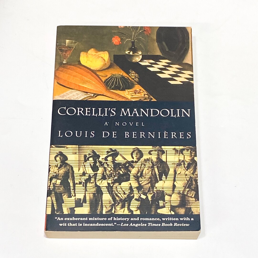 Corelli's Mandolin by Louis De Bernieres Vintage Paperback Book Used - Etsy