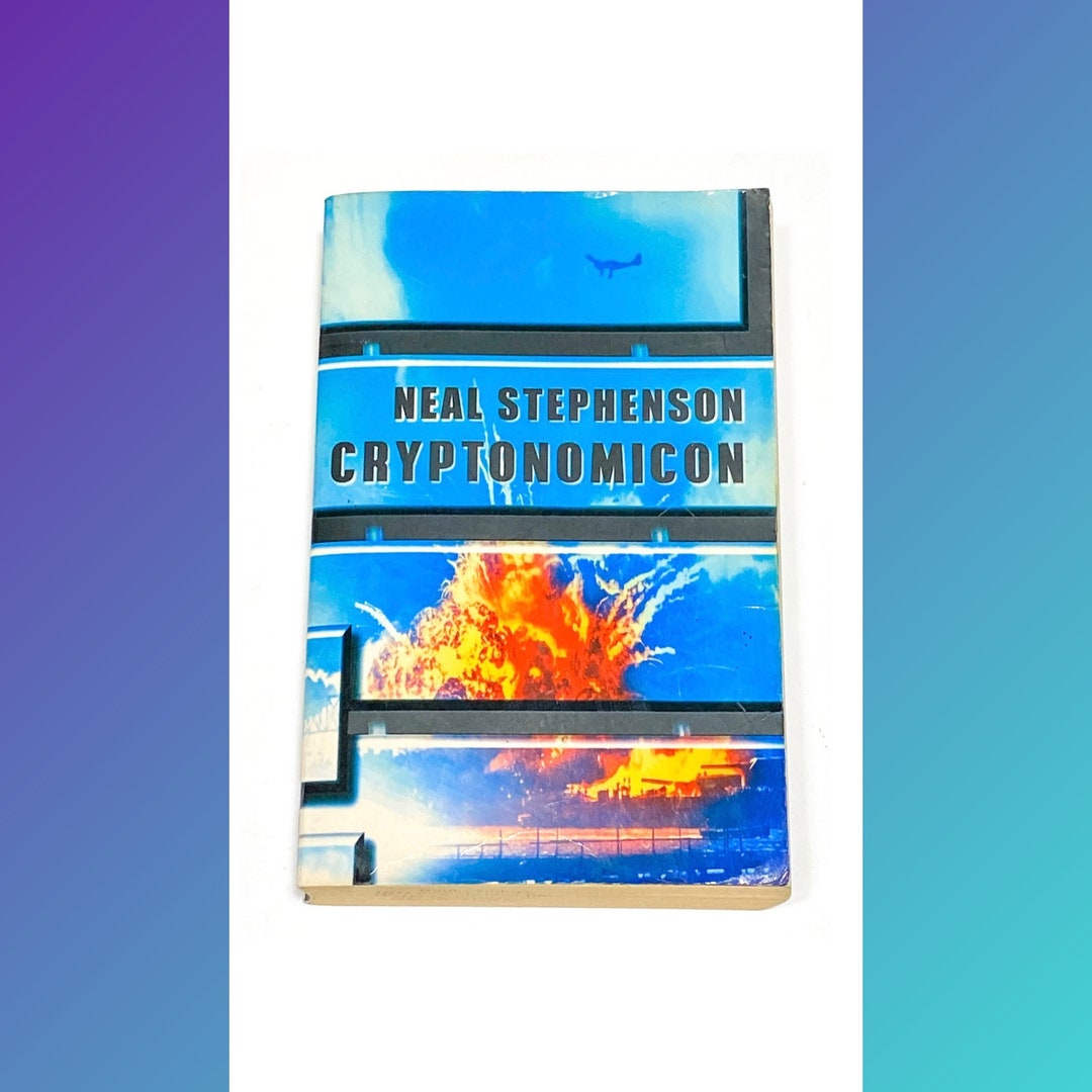 Cryptonomicon Neal Stephenson RARE Paperback Vintage Book Sci Fi ...