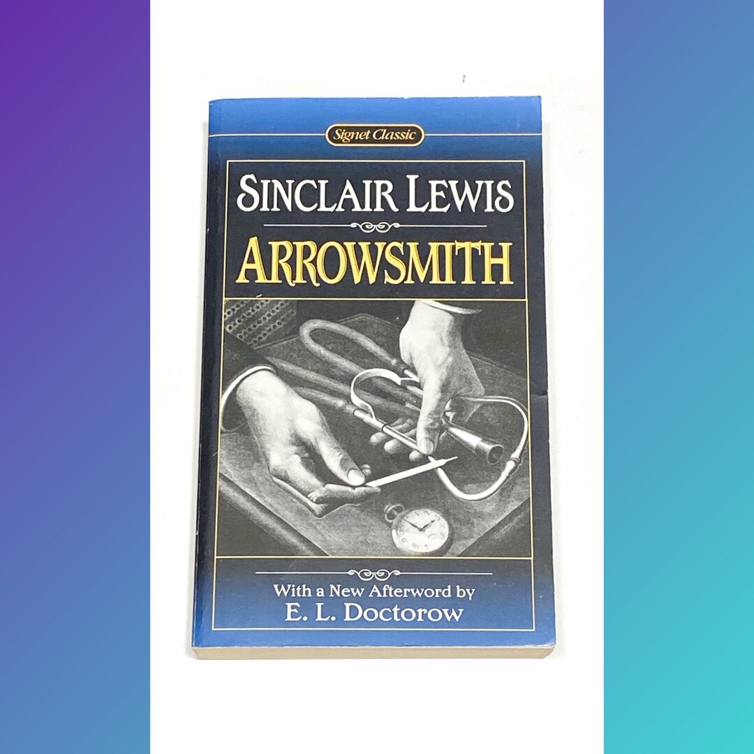 Sinclair Lewis - Arrowsmith - Paperback - Vintage Book - Modern Fiction ...