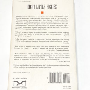 Eight Little Piggies - Stephen Jay Gould - Science - Reflections in ...