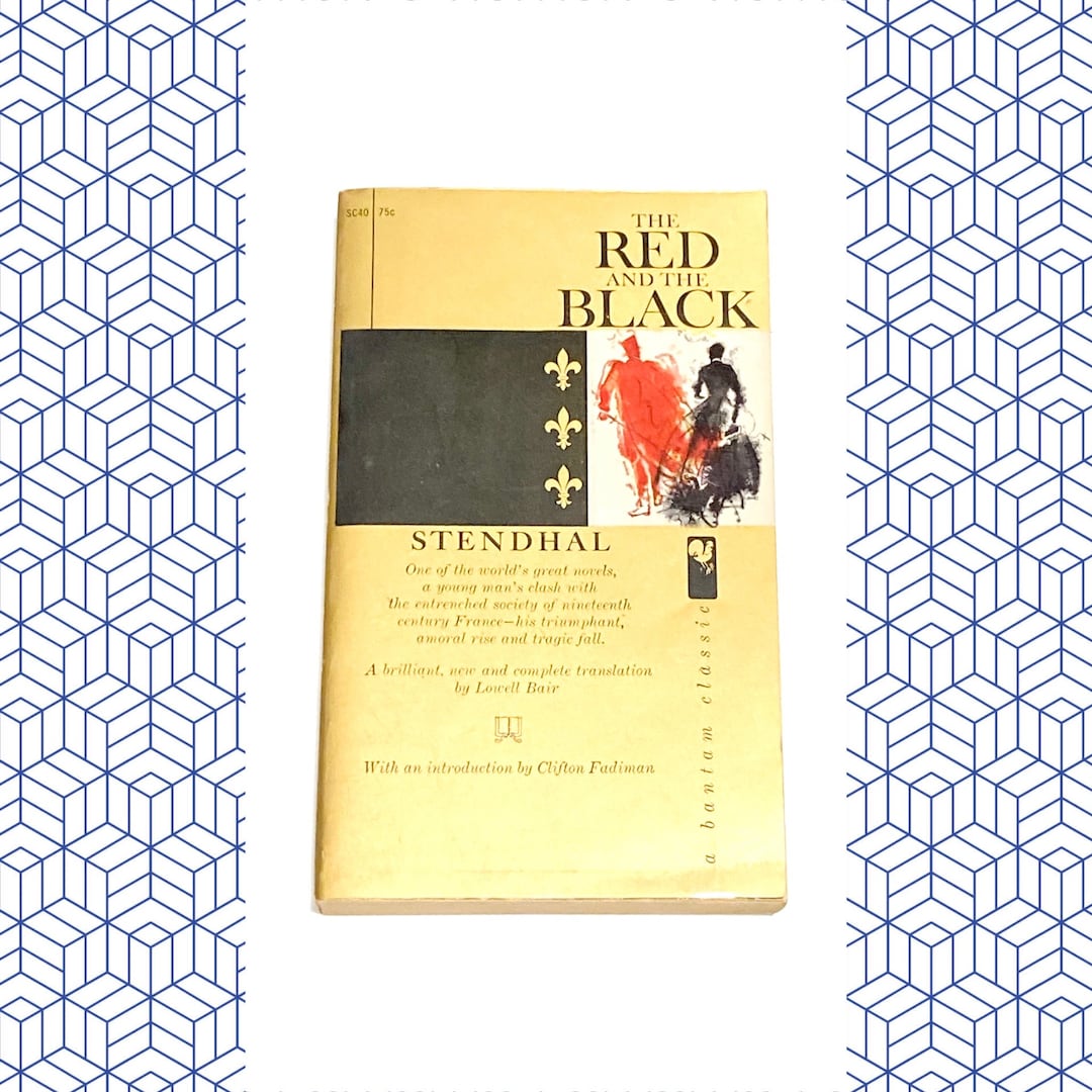 The Red and the Black - Stendhal - Vintage Paperback Book - Classic ...