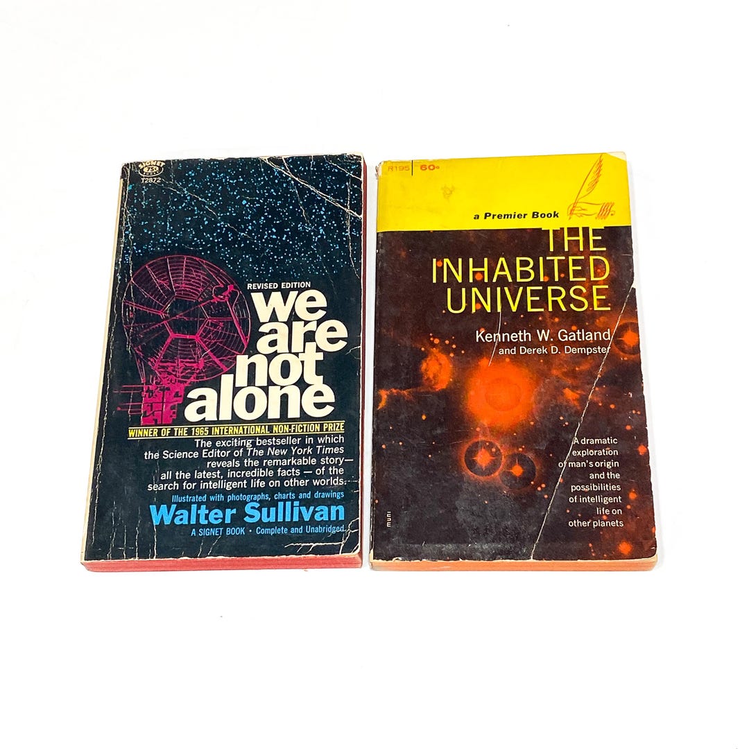 We Are Not Alone - Walter Sullivan - Inhabited Universe - Kenneth ...