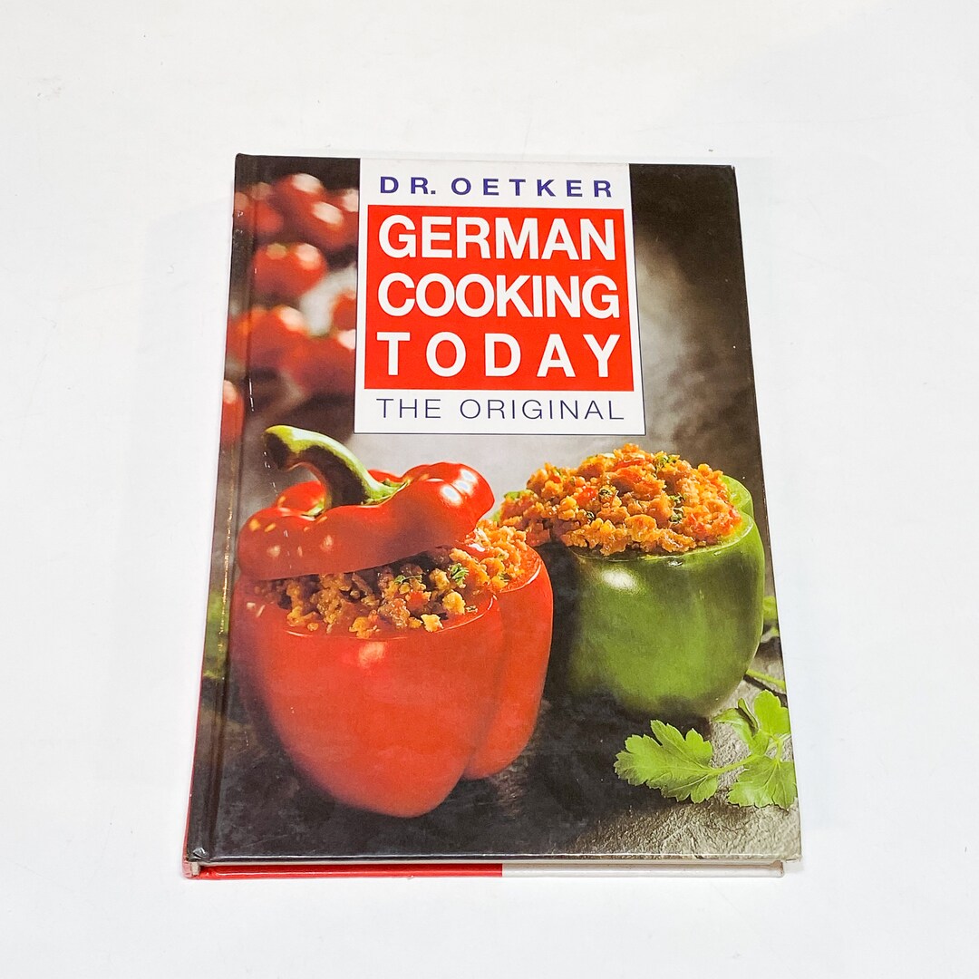 Dr. Oetker German Cooking Today - Vintage Cookbook - Pre Owned Used ...