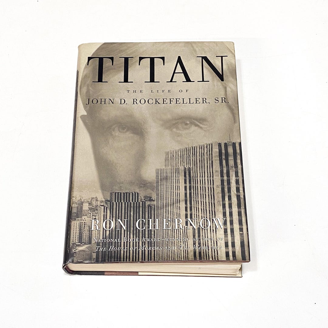 Vintage John D Rockefeller Biography - Classic Book for Retro Book ...
