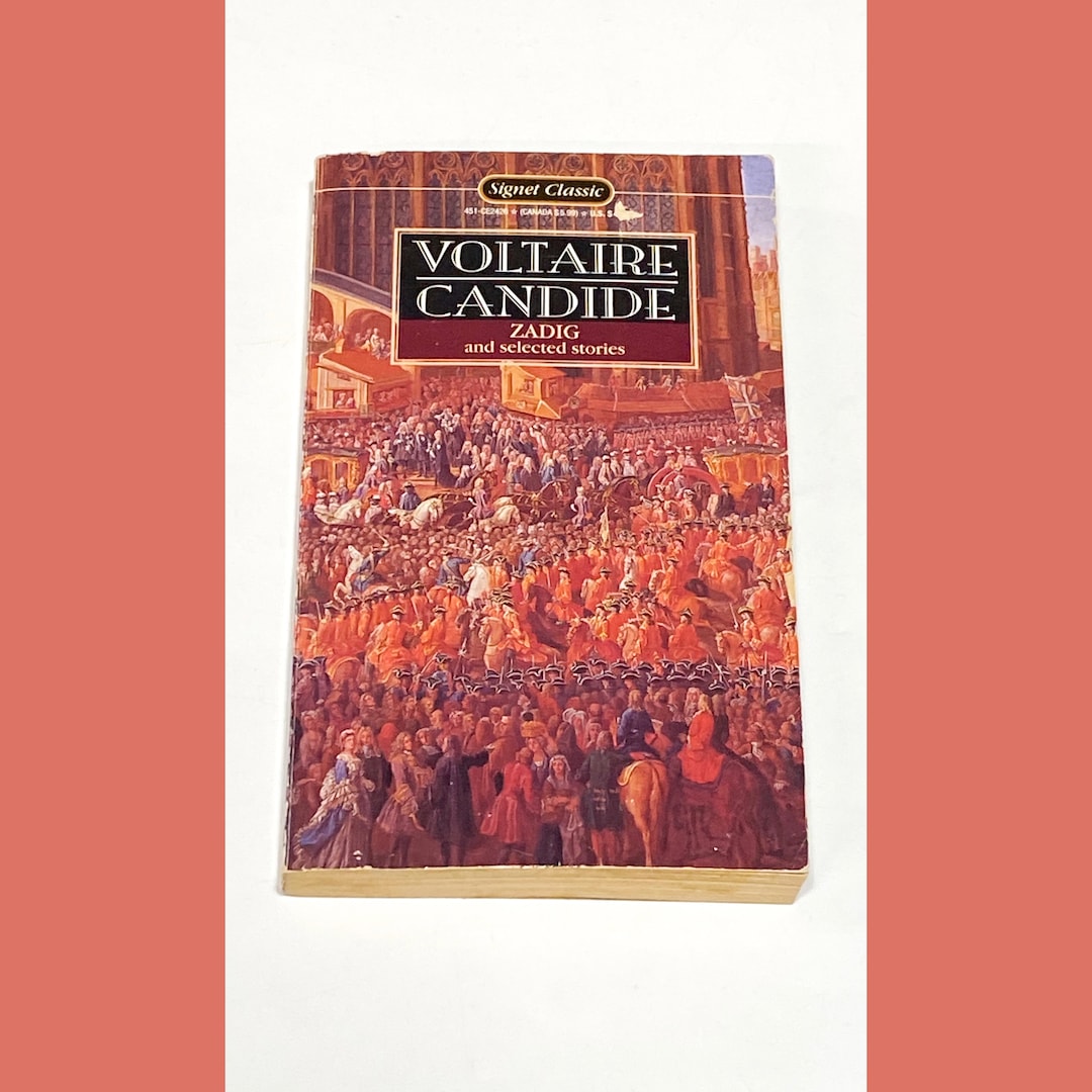 Voltaire Candide Classic Literature Fiction Novel Vintage Paperback ...