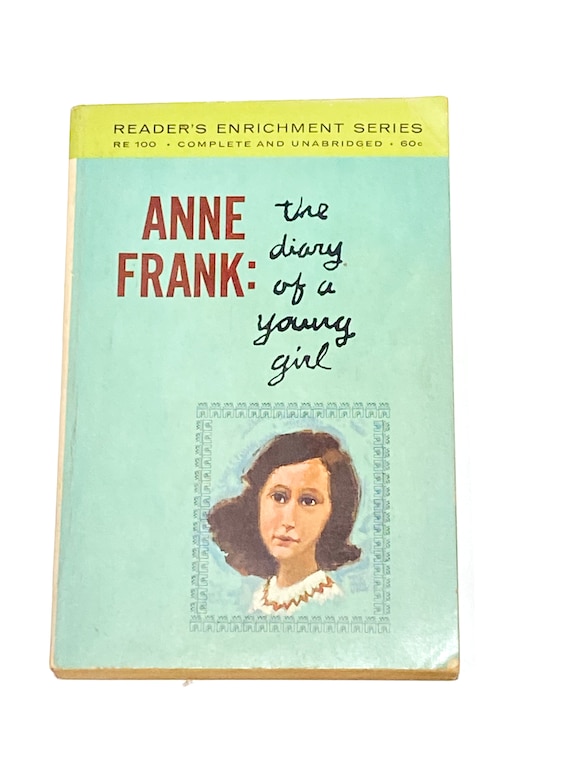 Anne Frank the Diary of A Young Girl Rare Vintage - Etsy