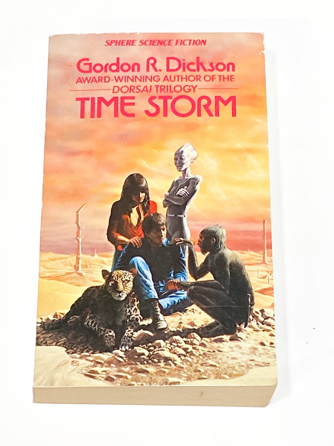 Gordon R Dickson Time Storm Sci Fi Paperback Science Fiction Books Pre ...