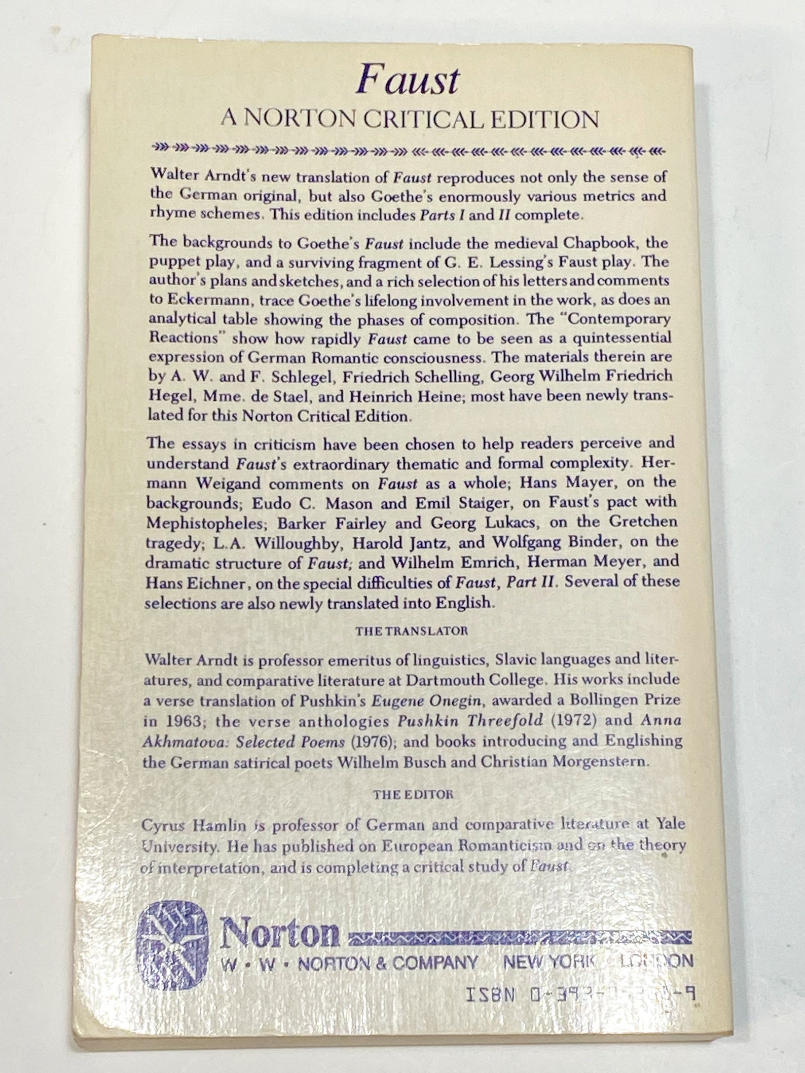 Faust Play by Johann Wolfgang Von Goethe Paperback - Etsy