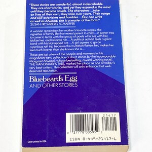 Bluebeard's Egg and Other Stories - Margaret Atwood - Vintage Paperback ...