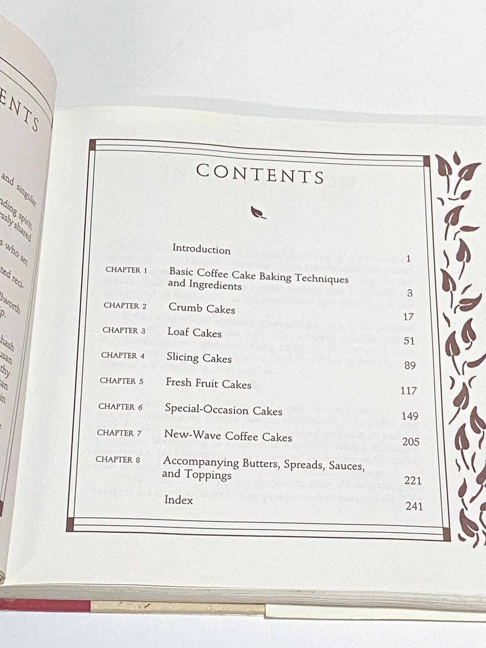 Used Cookbook - Used - Coffee Cakes - Ceri Hadda Vintage - Crumb Cake ...