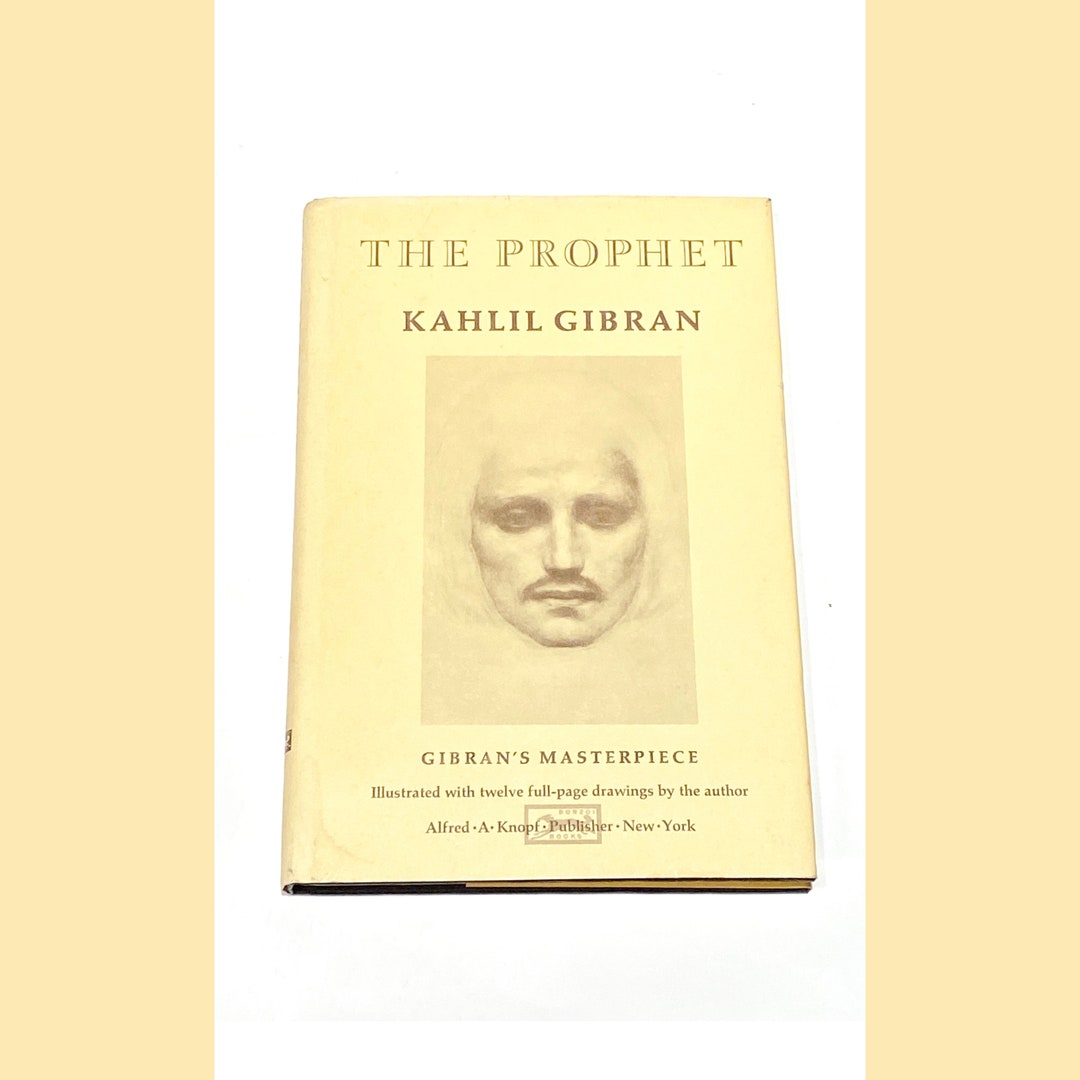 The Prophet - Kahlil Gibran - Vintage Hardcover Book - Poetry Book ...