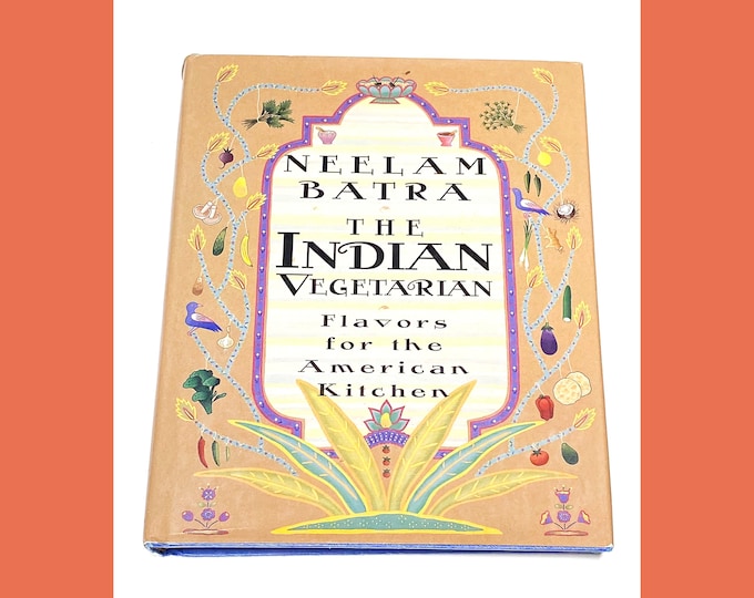 The Indian Vegetarian - Neelam Batra - Vintage Hardcover - Indian ...
