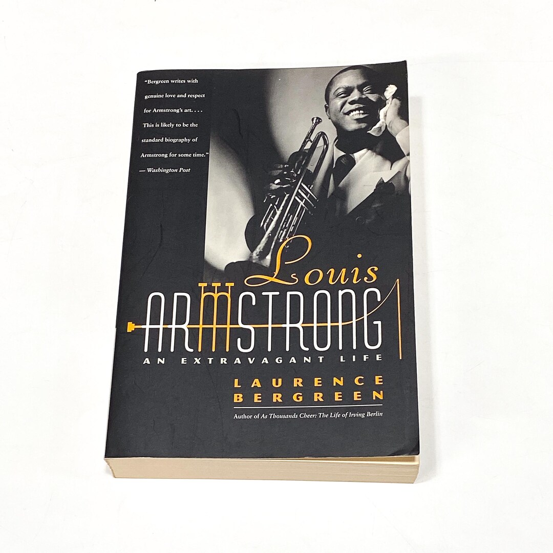 Vintage Louis Armstrong Biography - Classic Jazz History Book - Retro ...