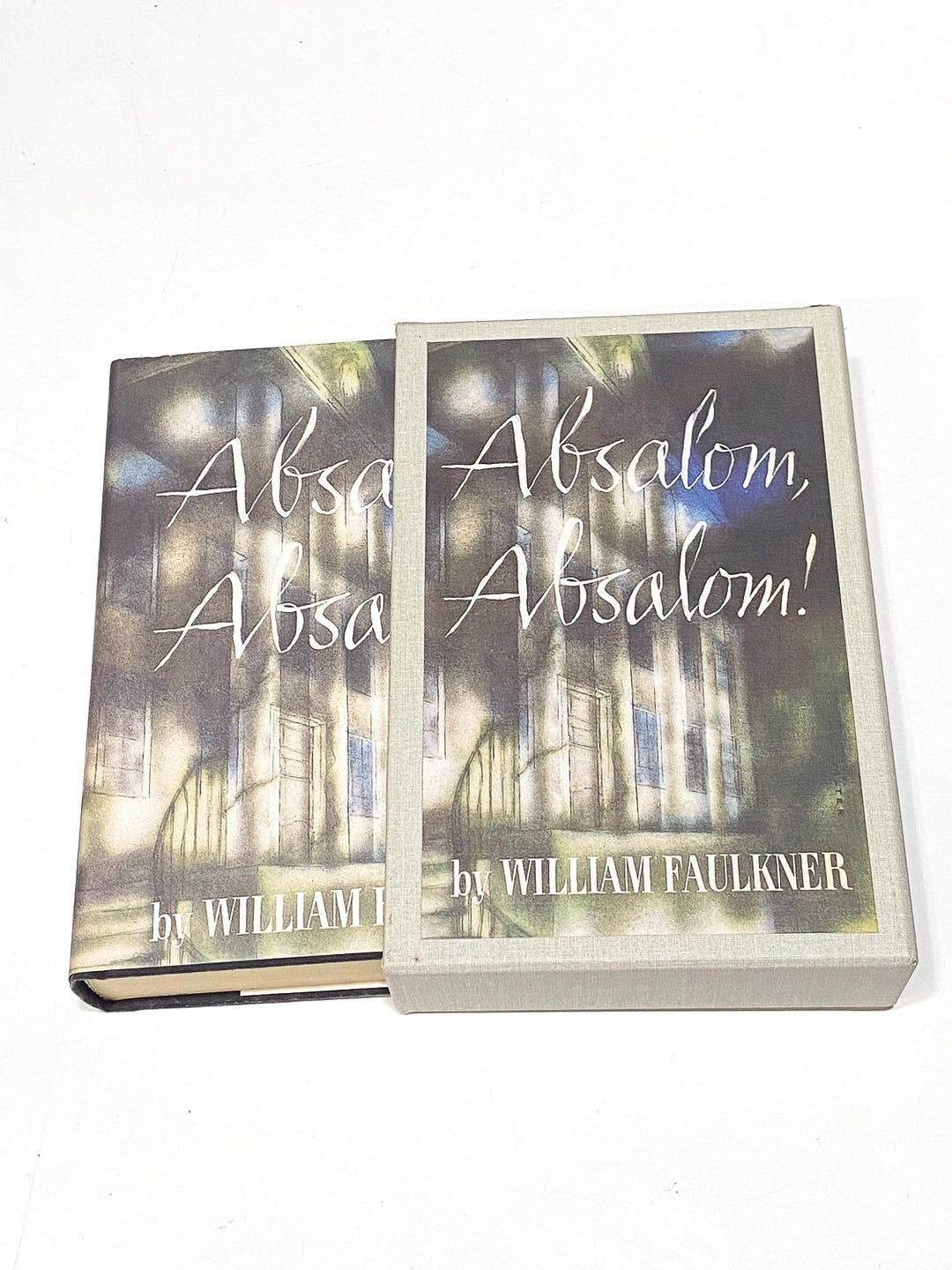 Absalom Absalom William Faulkner Vintage Hardcover Book With Sleeve ...