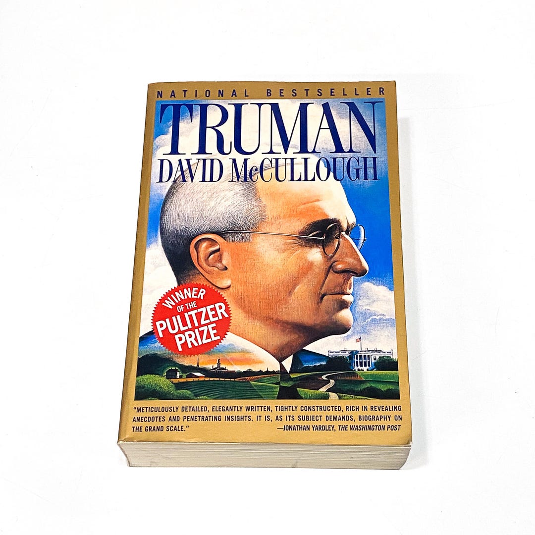 Vintage Biography of Truman by David Mccullough - Classic Retro Book ...