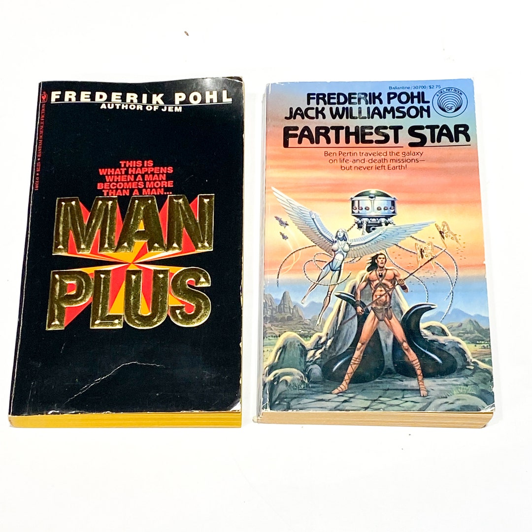 Frederic Pohl - Man Plus & Farthest Star - Sci Fi Paperback - Science ...