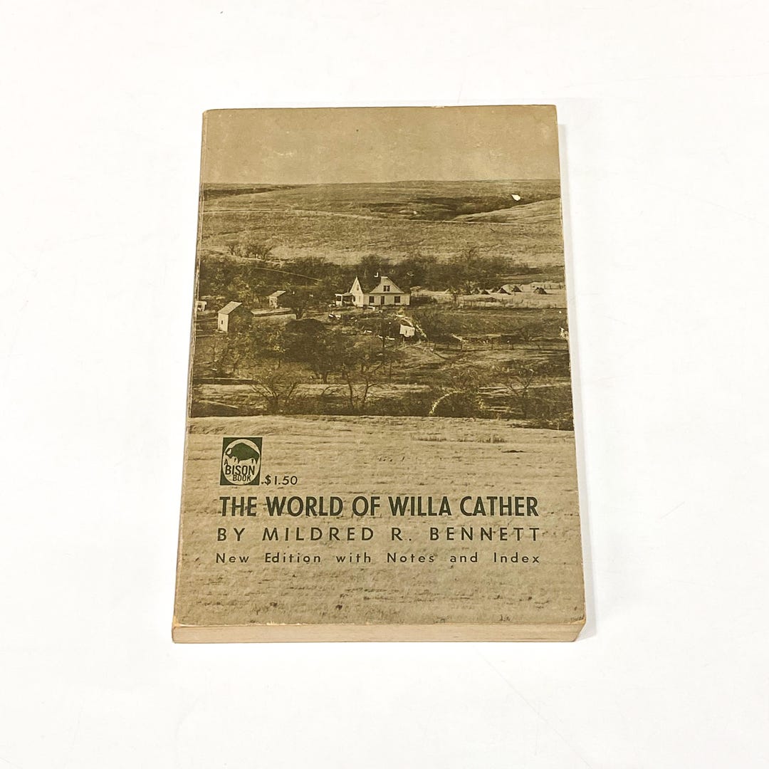 The World of Willa Cather - Classic Biography Book - Retro Book Lovers ...