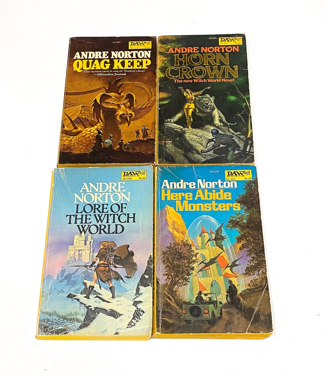 Andre Norton - Horn Crown - Here Abide Monsters - Quag Keep - Lore of ...