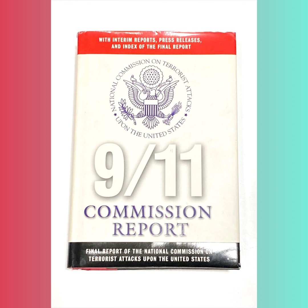 911 Commission Report - Vintage Hardcover - 9/11 History Book - Pre ...