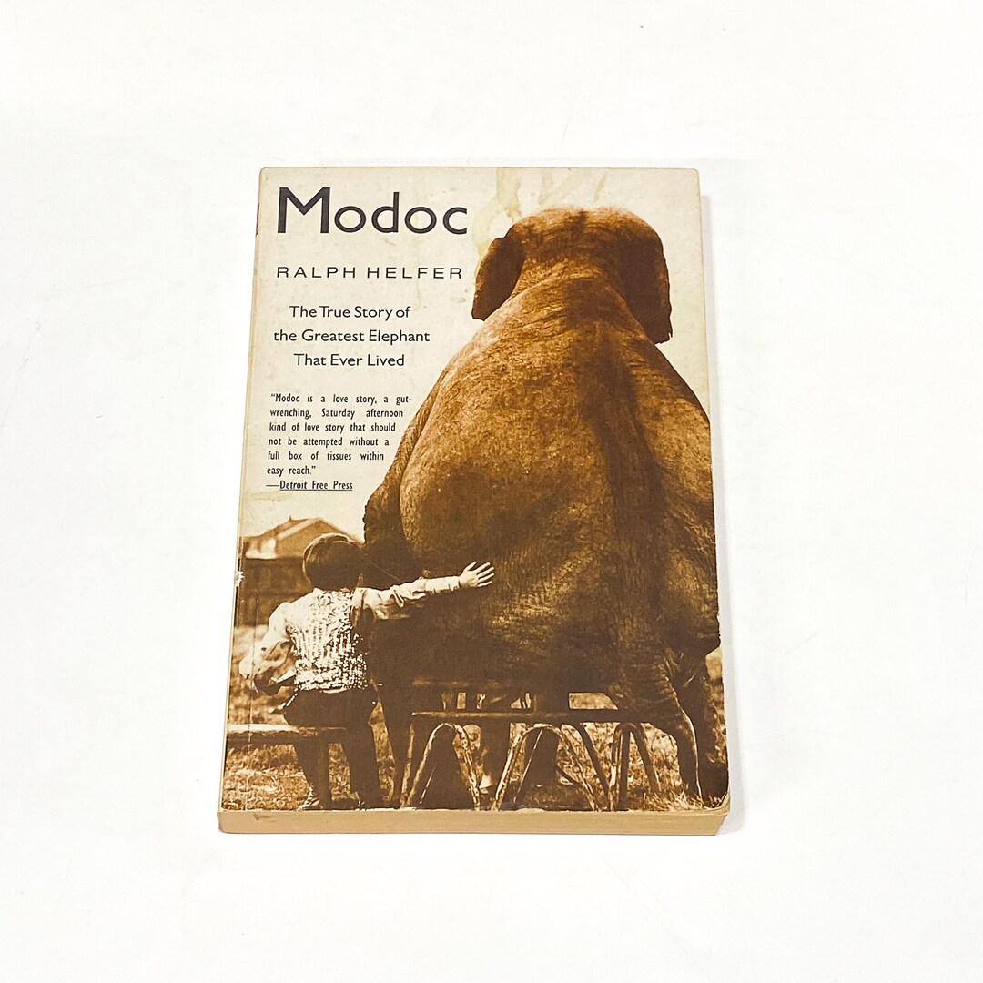 Vintage Modoc the Greatest Elephant Book - Retro Collectible for Book ...