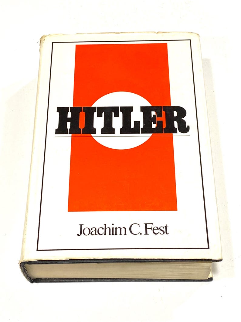 Hitler Biography Hardcover: Vintage Political History by Joachim C ...