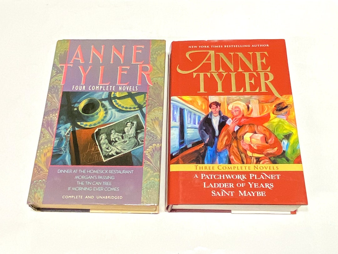 Anne Tyler - Vintage Hardcover Book Compilations - Lot of 2 - Pre Owned ...