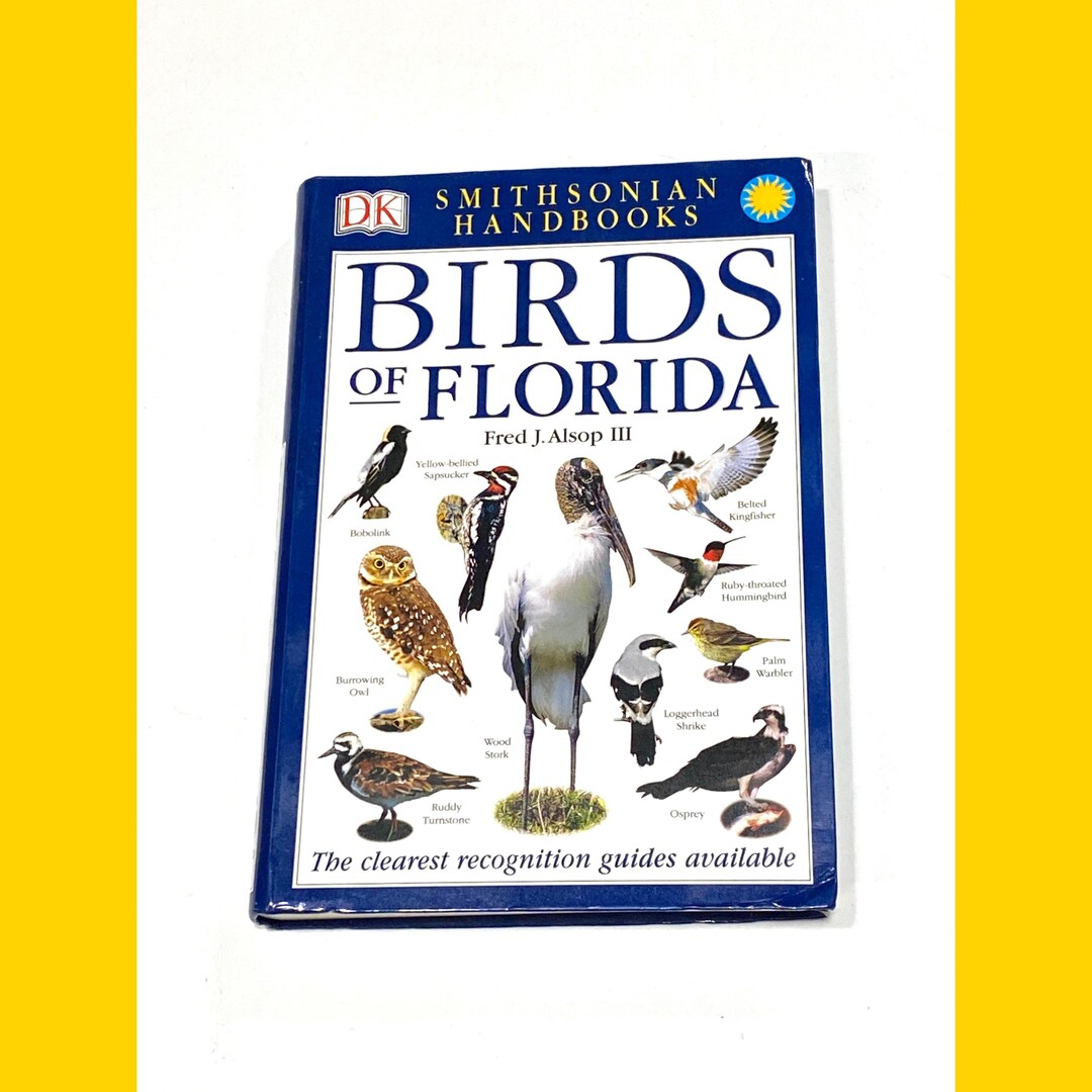 Birds of Florida - Smithsonian Handbook Bird Reference Book - Vintage ...