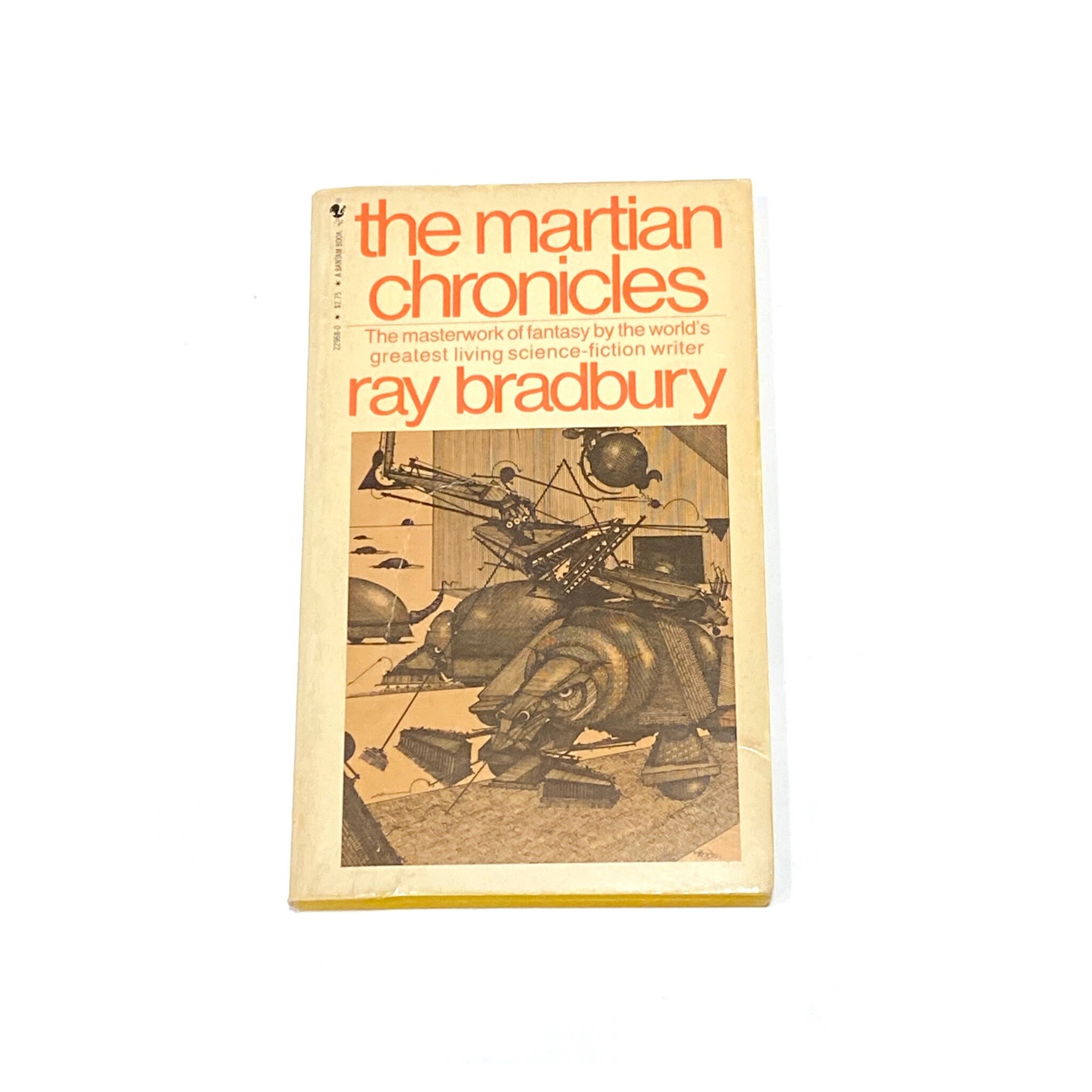 The Martian Chronicles Ray Bradbury Vintage Paperback Book - Etsy