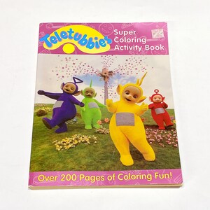 Teletubbies Super Coloring Activity Book Fun and Educational Children's ...