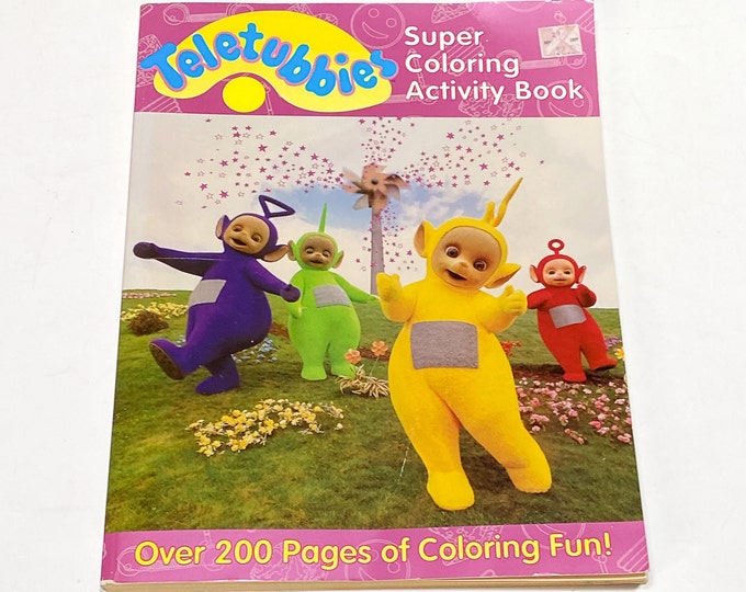 Teletubbies Super Coloring Activity Book - Fun and Educational ...