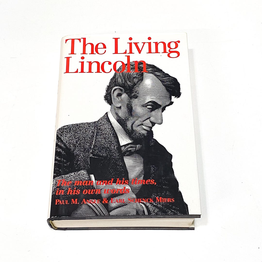 Used Biography Book - Vintage Memoir Bio of Abraham Lincoln - Classic ...