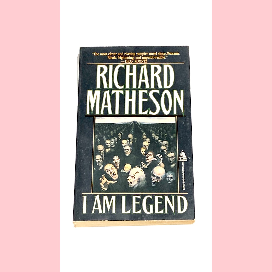 I Am Legend - Richard Matheson - Sci Fi Paperback - Zombie Vintage ...