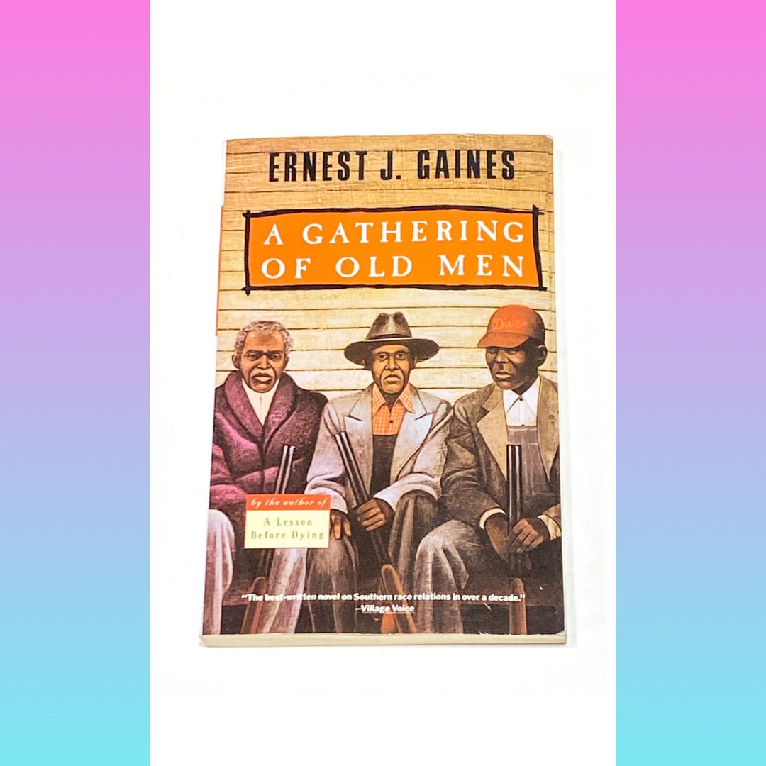 Vintage Paperback - A Gathering of Old Men by Ernest J. Gaines - Etsy