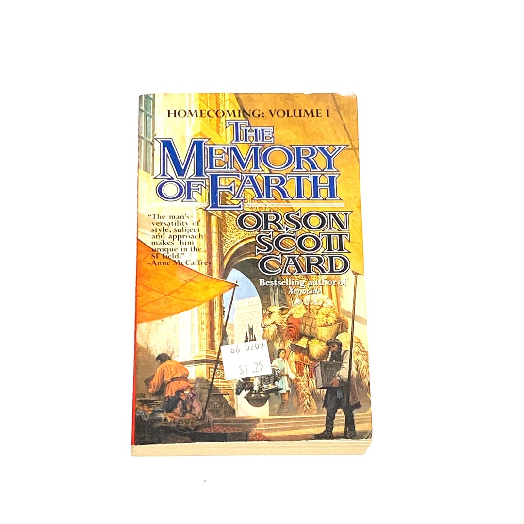 The Memory of Earth - Orson Scott Card - Science Fiction Book - Sci Fi ...