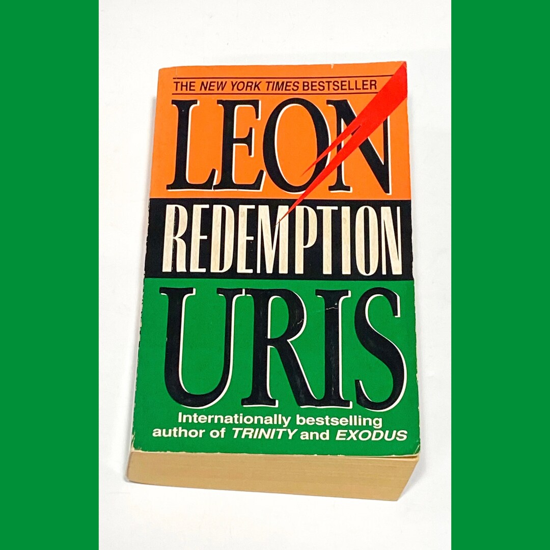Leon Uris Redemption Classic Literature Fiction Novel - Etsy