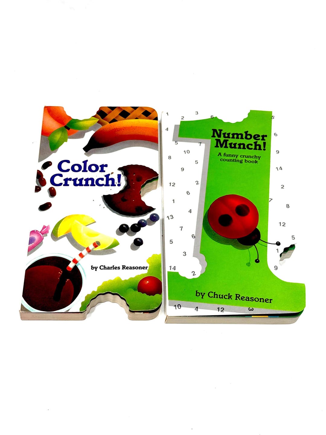 Children’s Book Set: Vintage Color Crunch & Number Munch - Pre-owned ...