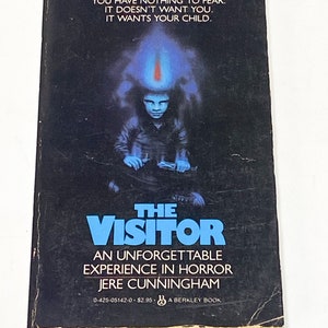 The Visitor - Jere Cunningham - RARE Vintage Horror Paperback - Mystery ...