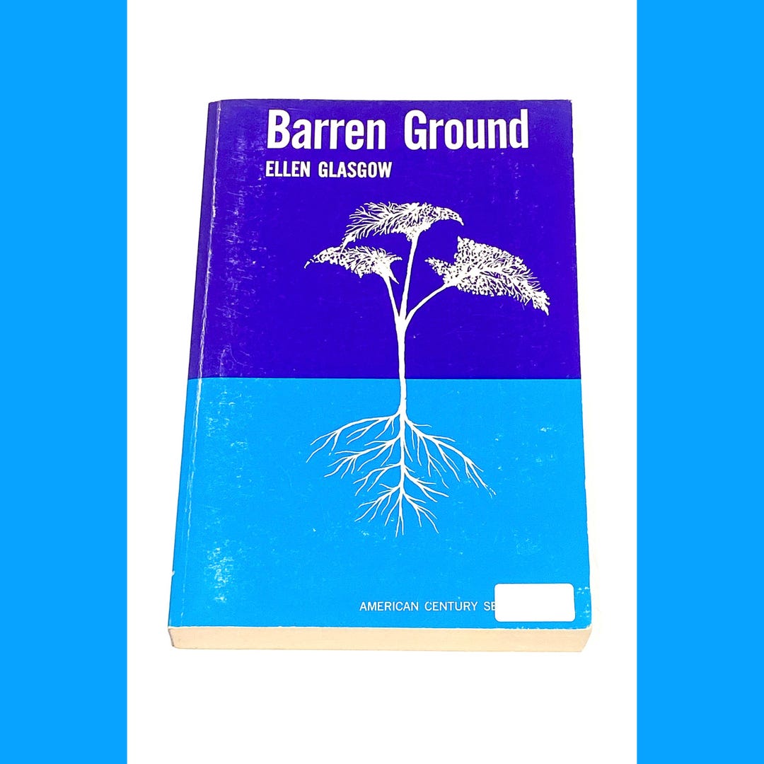 Used Fiction Paperback Book - Barren Ground - Ellen Glasgow - Vintage ...